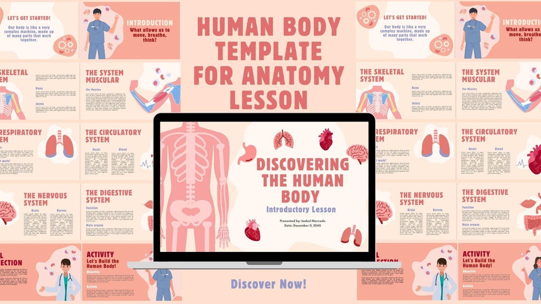 CANVA Presentation Template – Illustrated, Animated and Playful Human ...