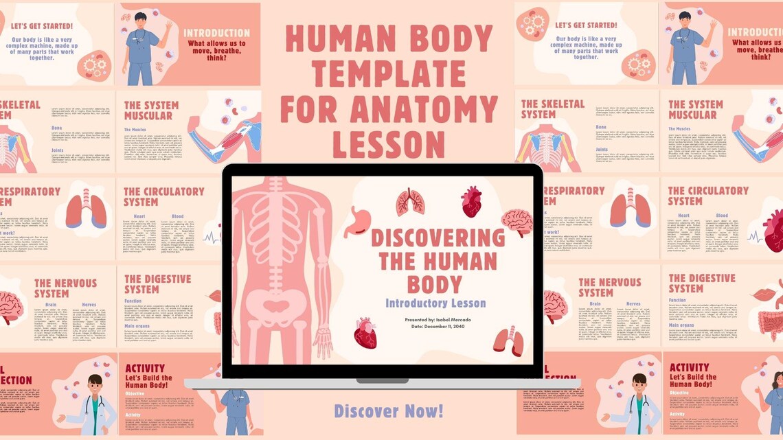 CANVA Presentation Template – Illustrated, Animated and Playful Human ...