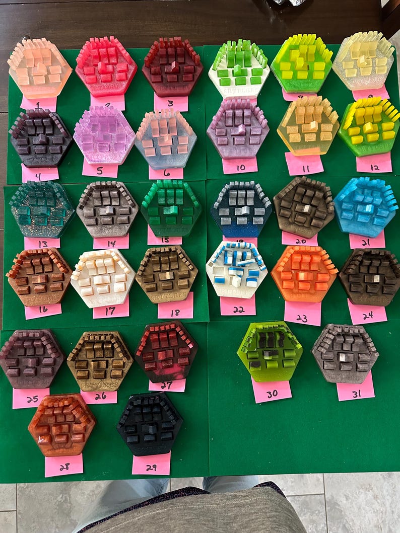 Catan Pieces (full Set) With Base - Etsy