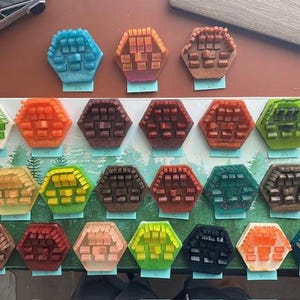 Catan Pieces (full Set) With Base - Etsy