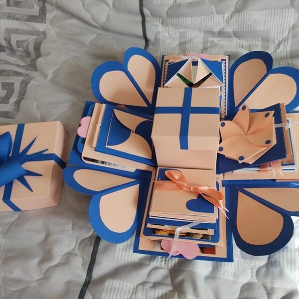 Love Exploding Box - Etsy