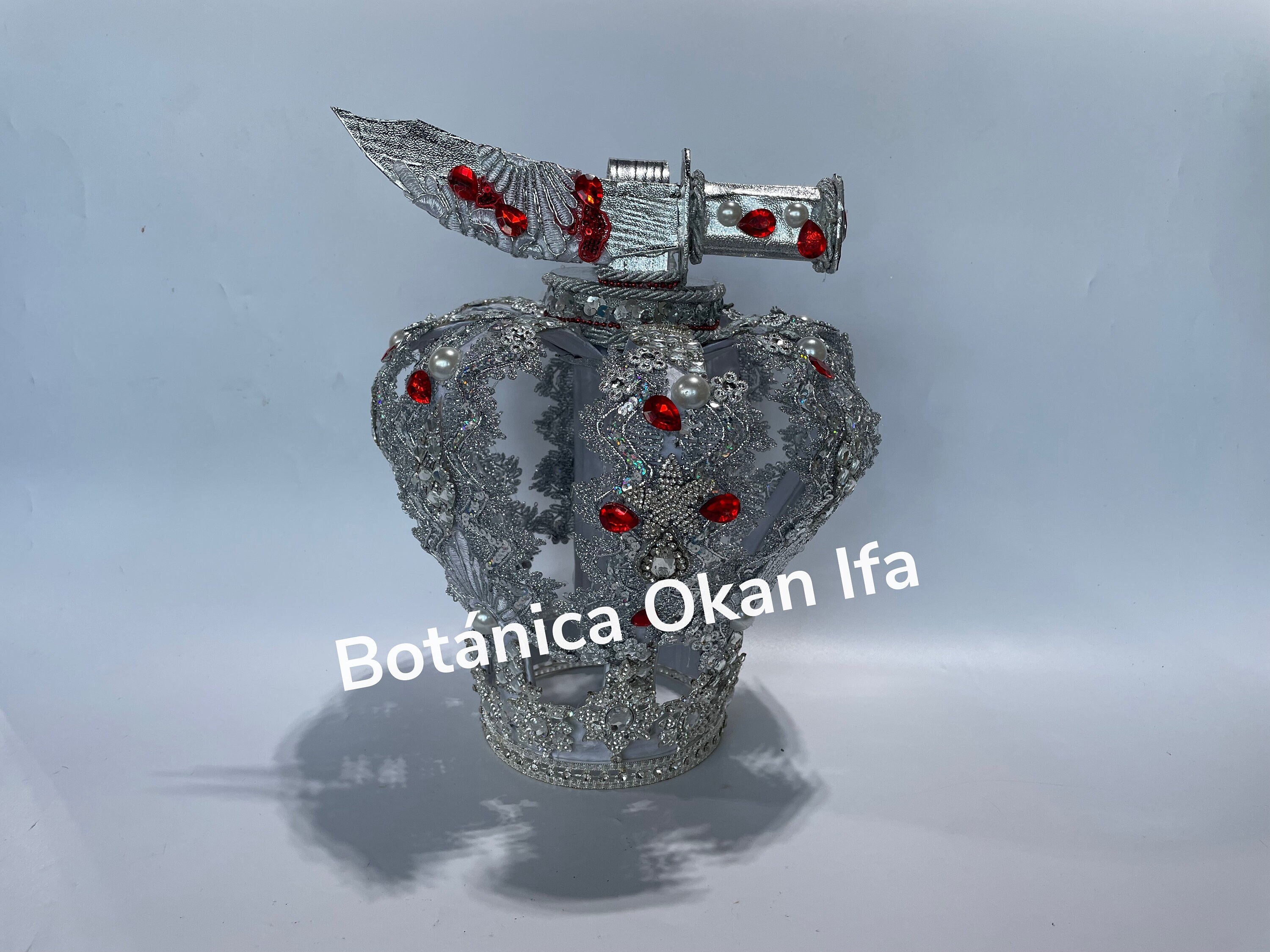 Corona Obatala Ayaguna Crown Obatala Santeria - Etsy