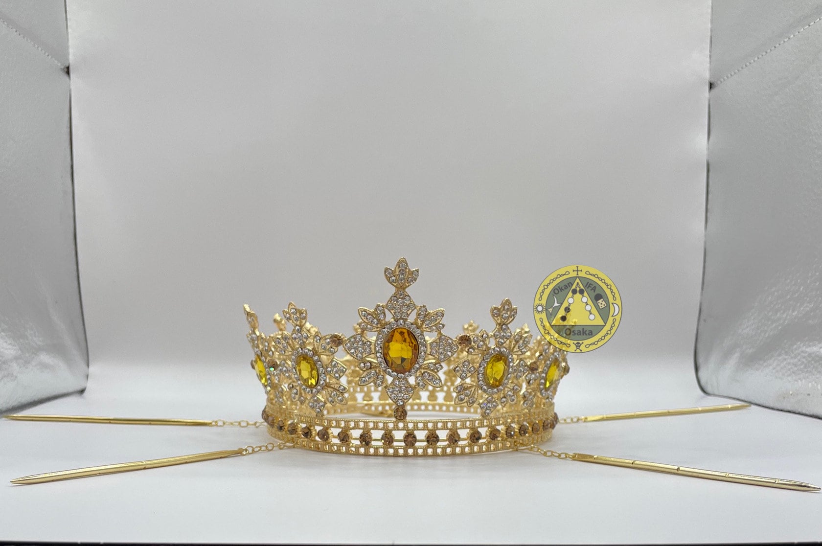 Oshun Crown Corona De Ochun - Etsy