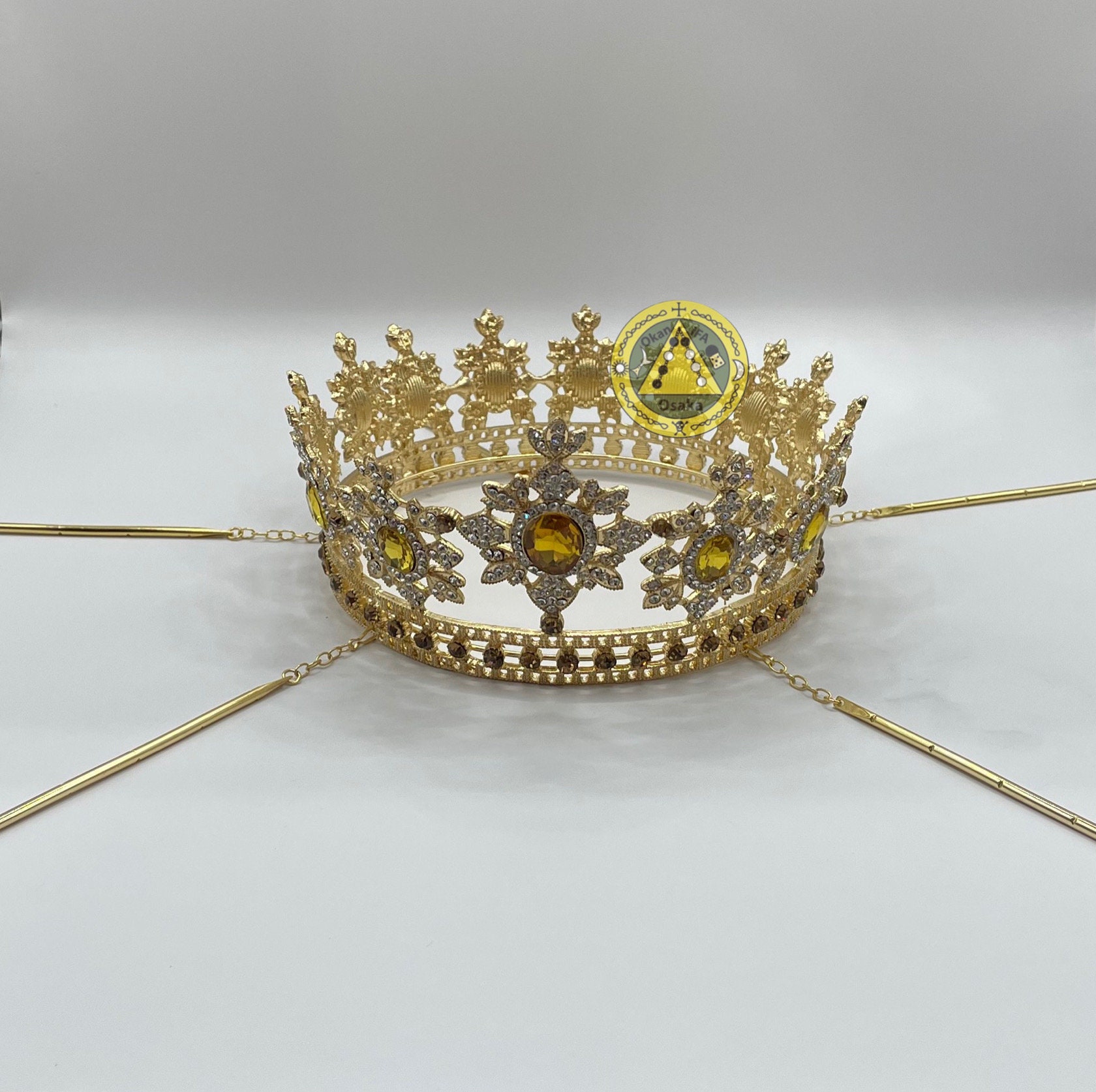 Oshun Crown Corona De Ochun - Etsy