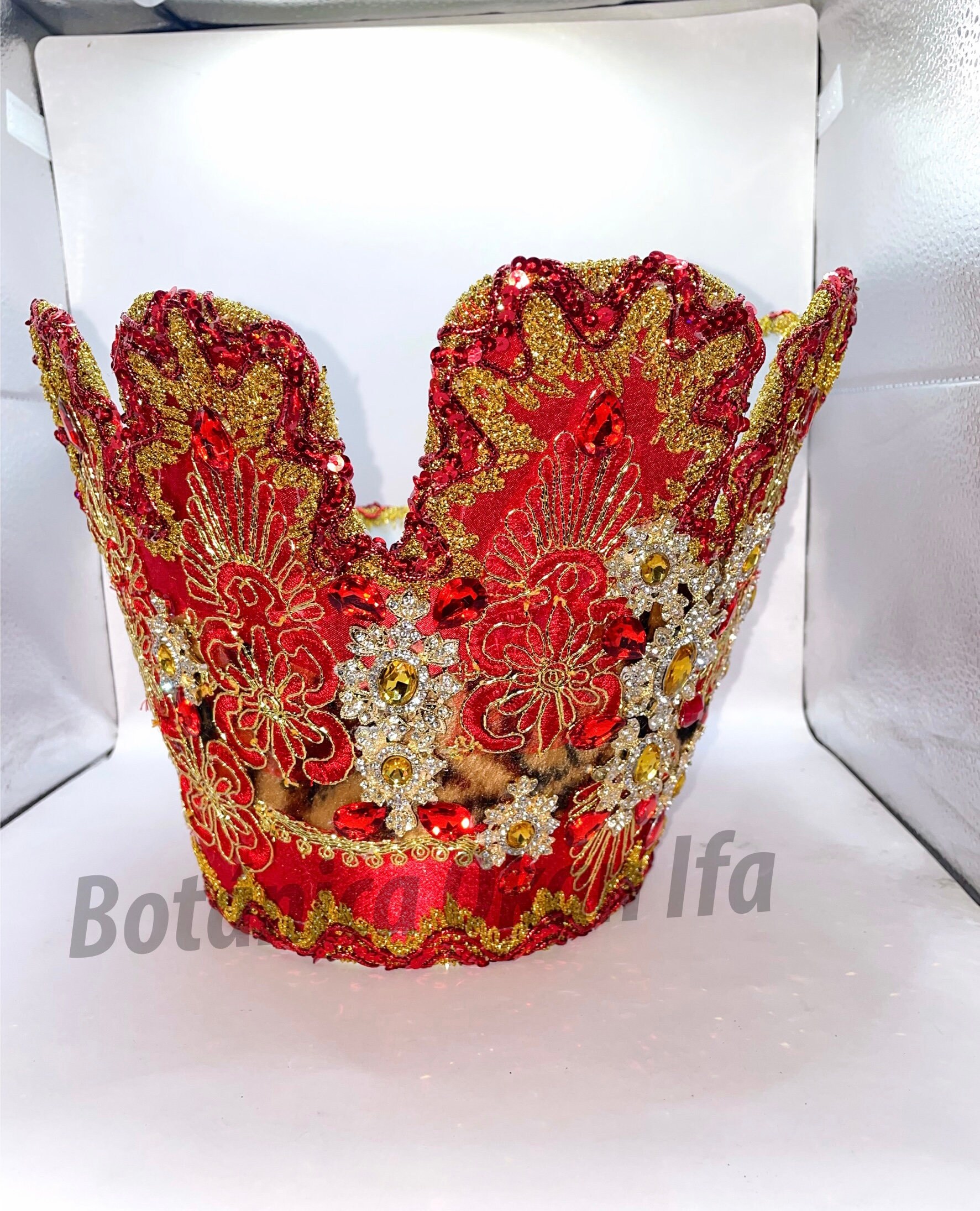 Shango Crown, Corona De Chango, Xango Santeria - Etsy