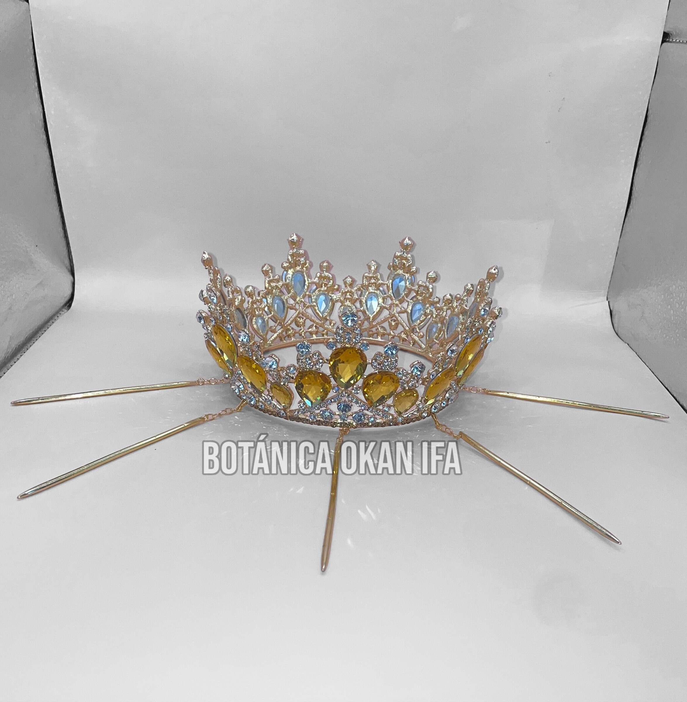 Oshun Crown Corona De Ochun - Etsy