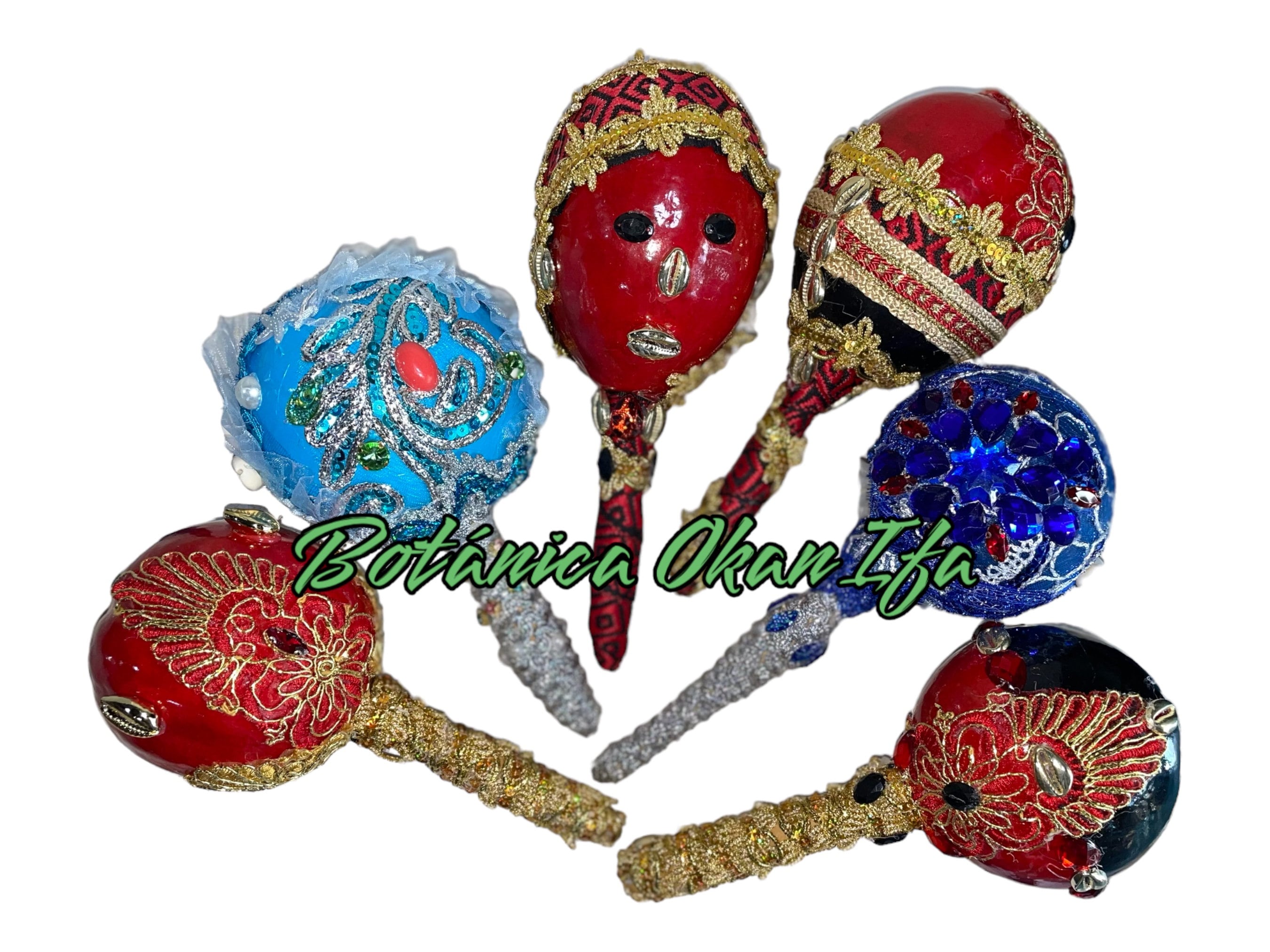 Orisha Maraca Para Los Santos - Etsy