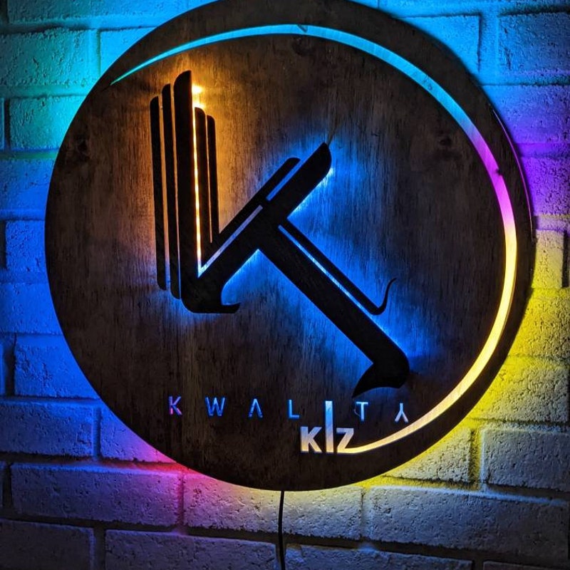 Backlit Wood Sign - Etsy