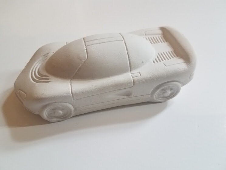 Race car Ready-to-Paint Plaster figure Sculpting & Forming Kits etna.com.pe
