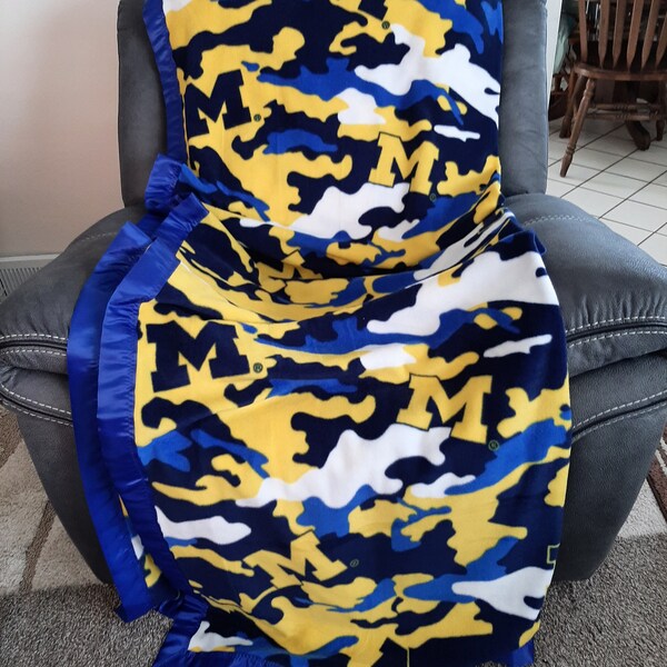 Michigan Blanket - Etsy