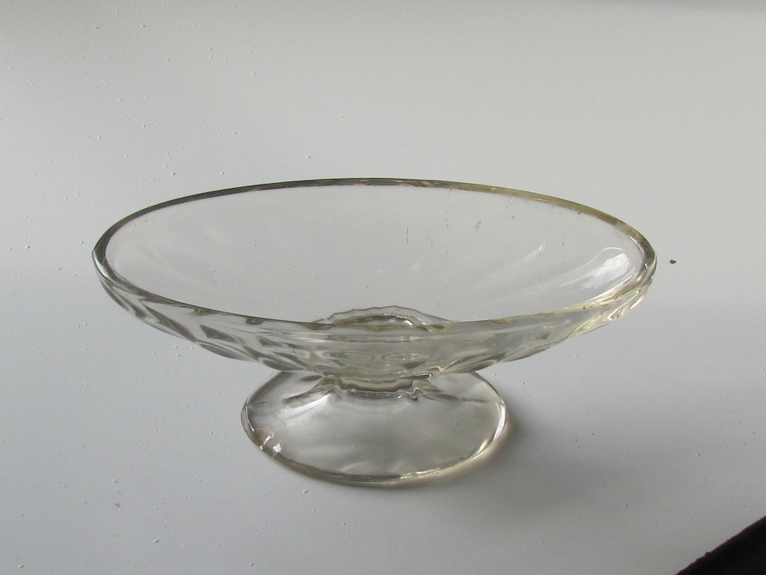 Vintage Cut Glass Banana Split Bowl/candy Dish - Etsy