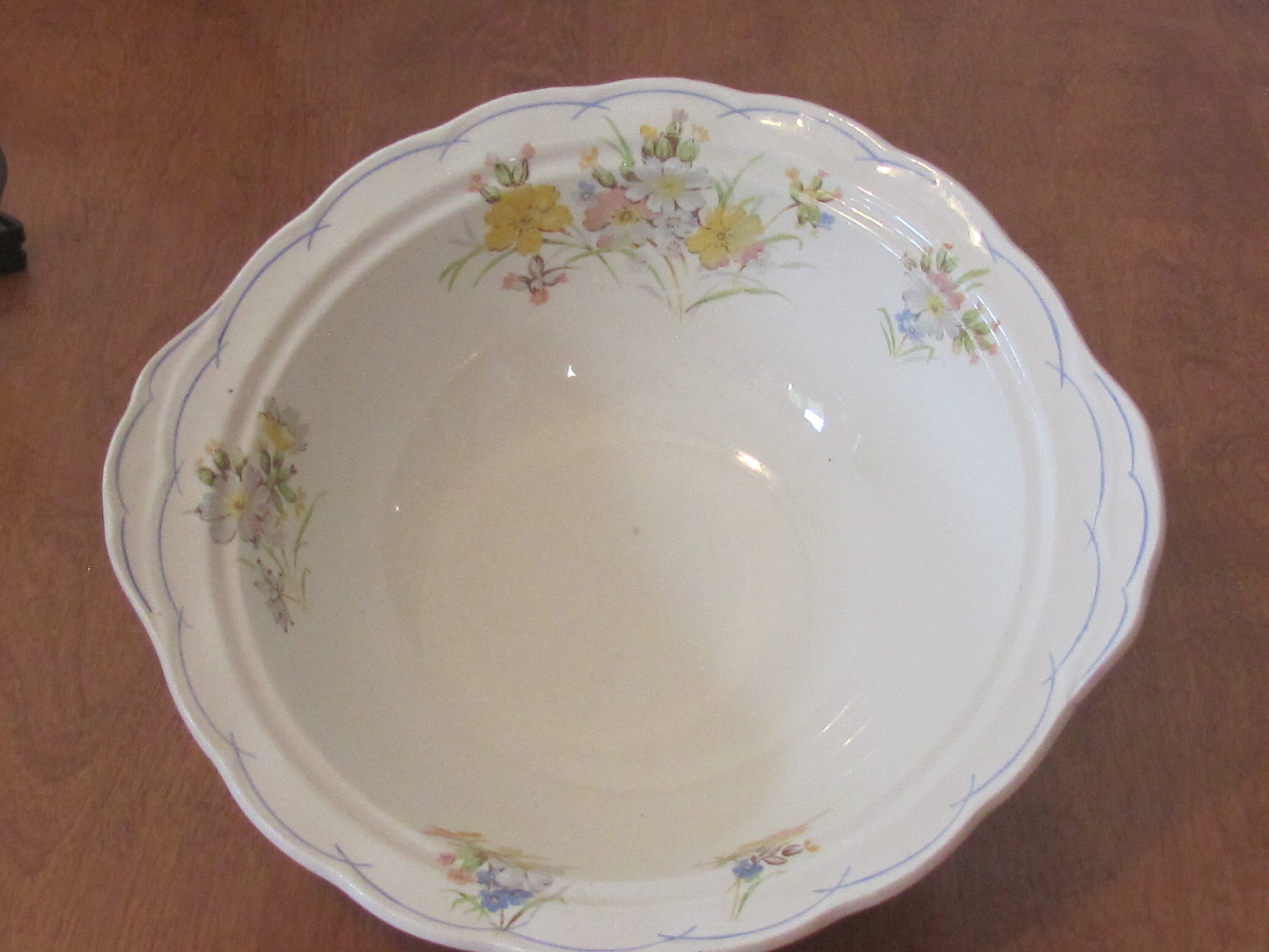 Vintage Grindley Lilac Creampetal Round Serving Bowl by Grindley of ...