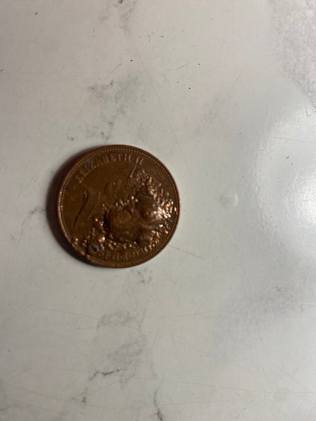 2 Pence 1990 With Errors - Etsy