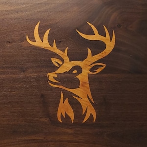 Carbide Create Stag Deer Inlay Files and SVG - Etsy
