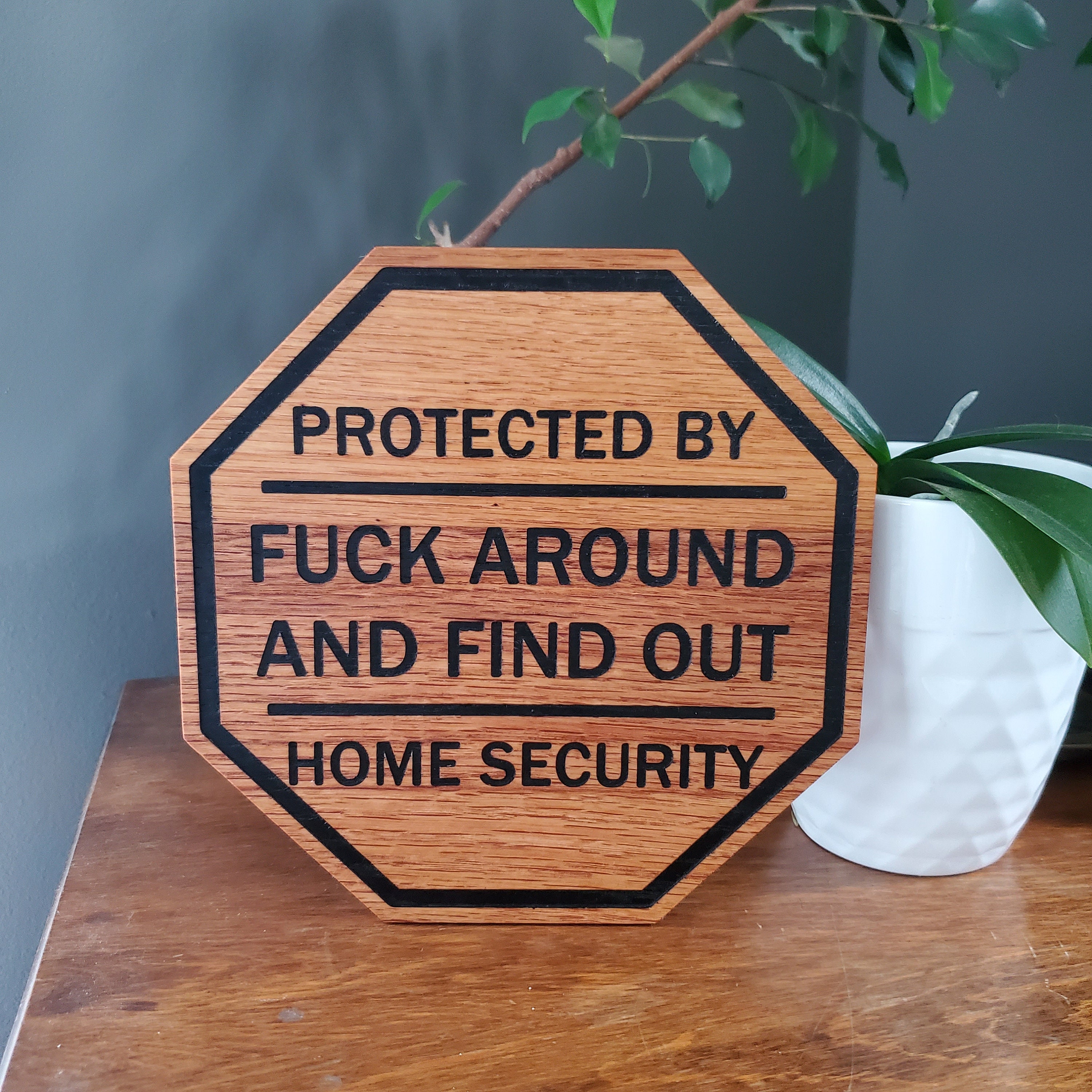 Security Sign Files Carbide Create and SVG Files for CNC - Etsy
