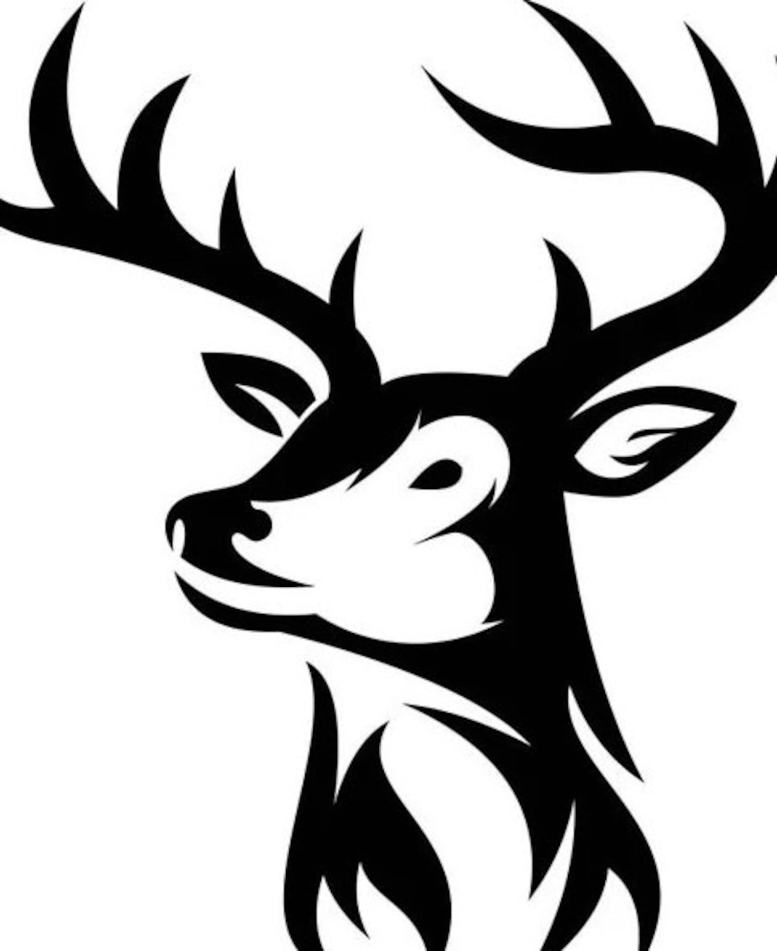 Carbide Create Stag Deer Inlay Files and SVG - Etsy