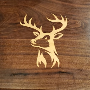 Carbide Create Stag Deer Inlay Files and SVG - Etsy