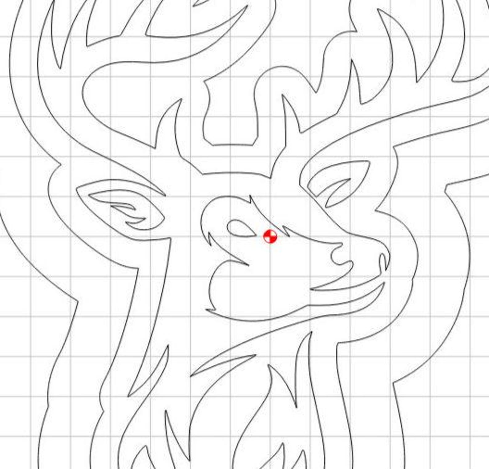 Carbide Create Stag Deer Inlay Files and SVG - Etsy