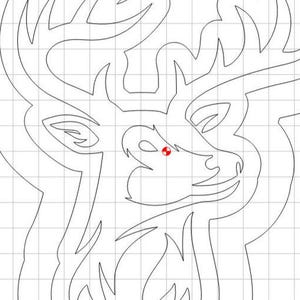 Carbide Create Stag Deer Inlay Files and SVG - Etsy