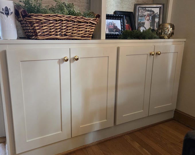 Shaker Cabinet Door (poplar Stiles / Rails, Baltic Birch Panel) - Etsy