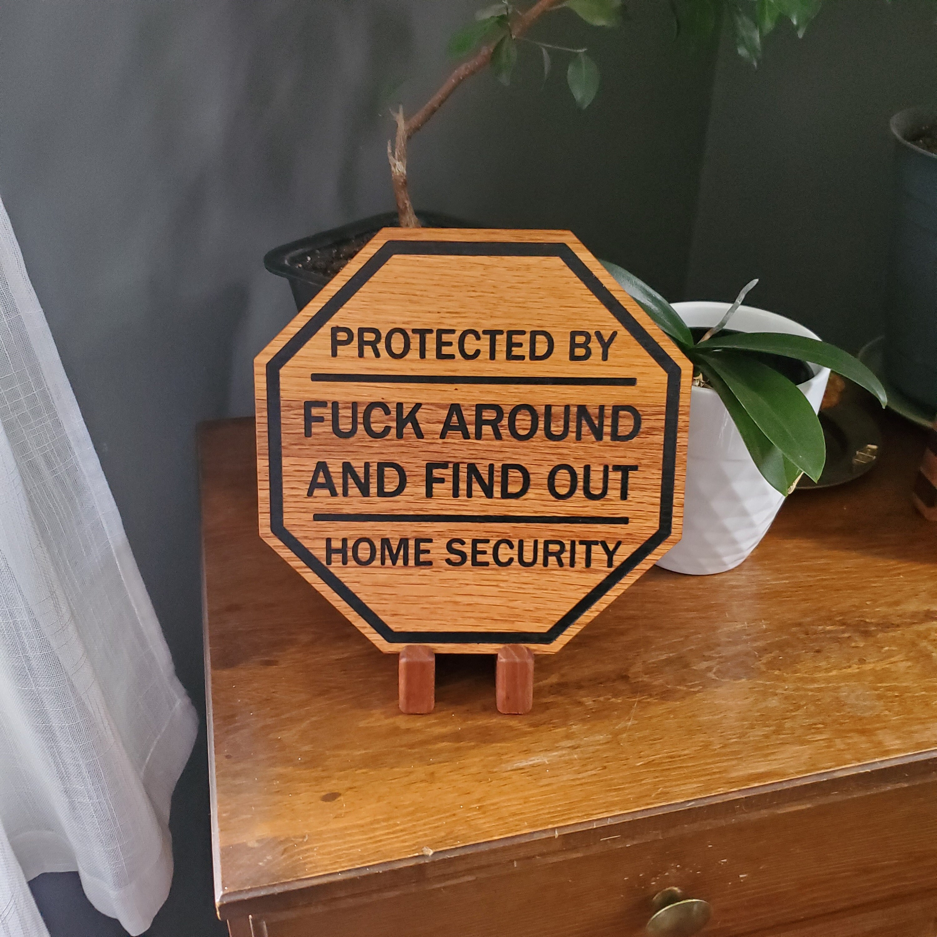 Security Sign Files, Carbide Create and SVG Files for CNC - Etsy