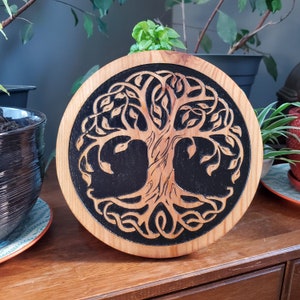 Tree of Life Sign Decor Files, Carbide Create and SVG for CNC - Etsy
