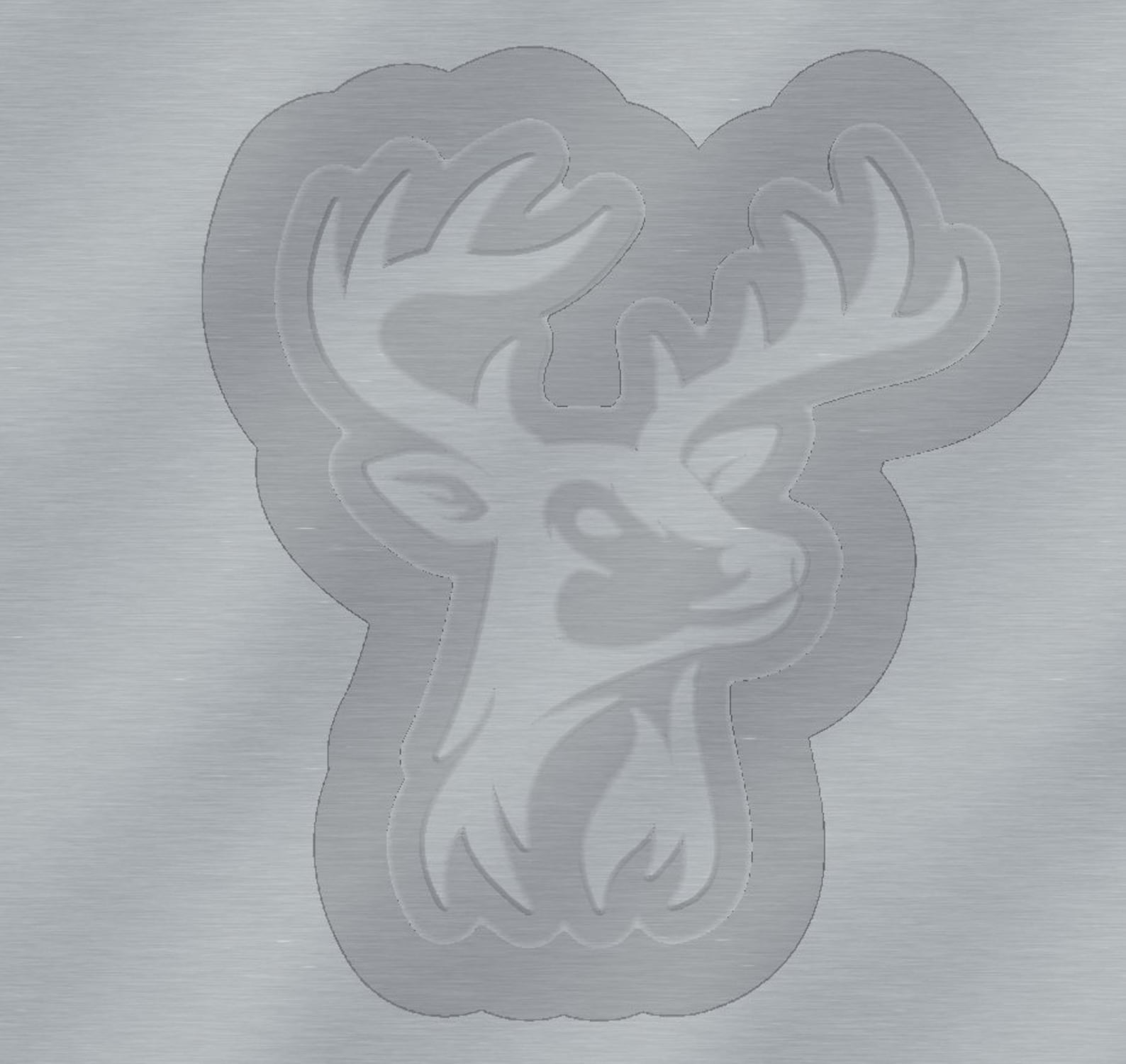 Carbide Create Stag Deer Inlay Files and SVG - Etsy