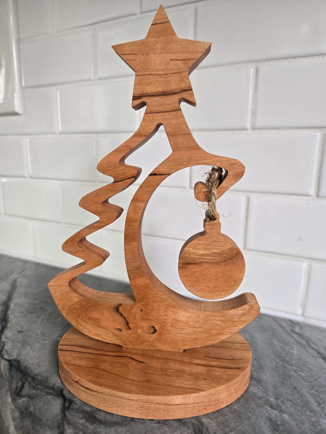 Carbide Create Christmas Tree With Ornament and Stand Files and SVG ...