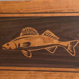 Carbide Create and SVG Walleye Fish Inlay Files for CNC - Etsy