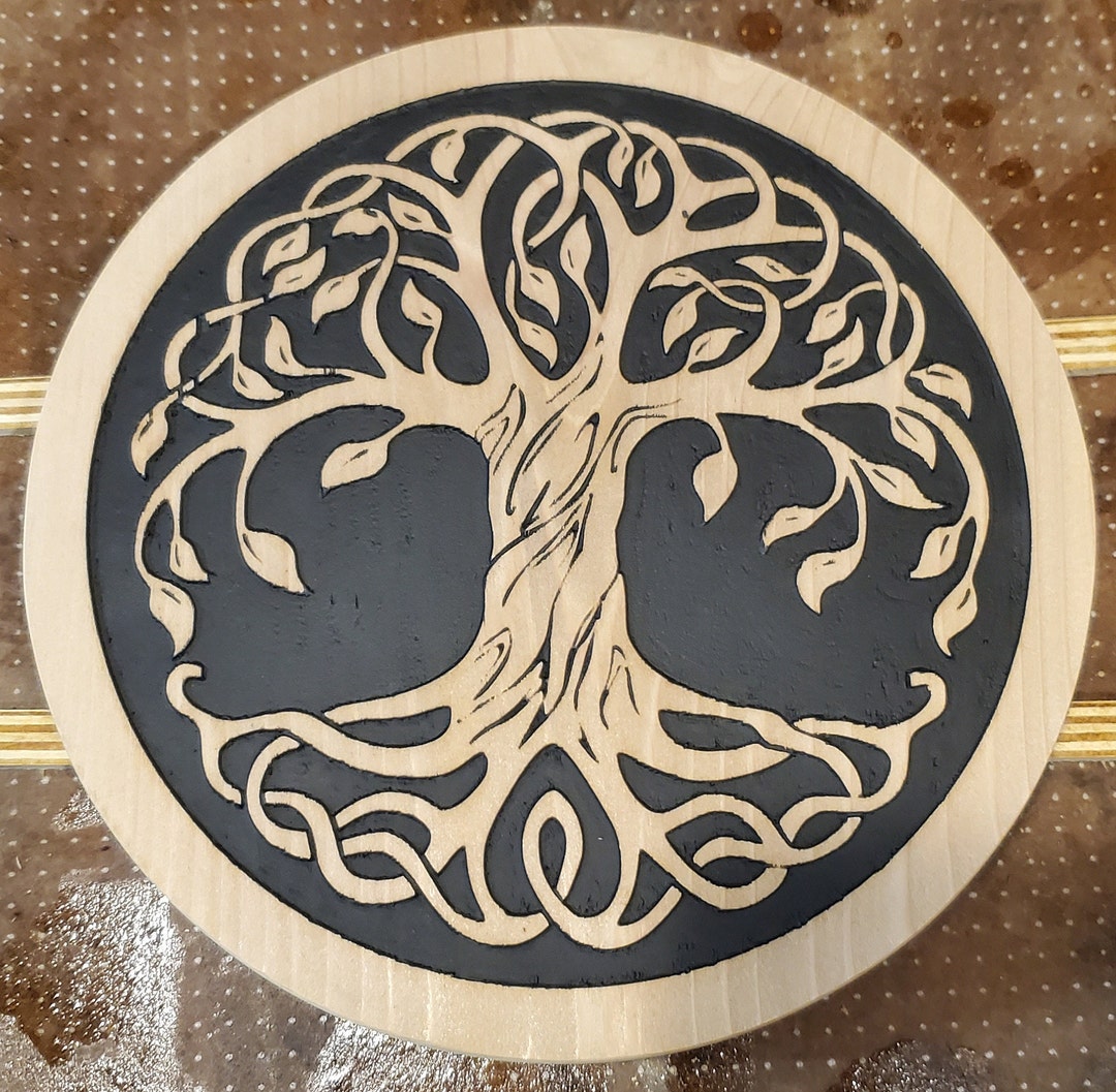 Tree of Life Sign Decor Files, Carbide Create and SVG for CNC - Etsy