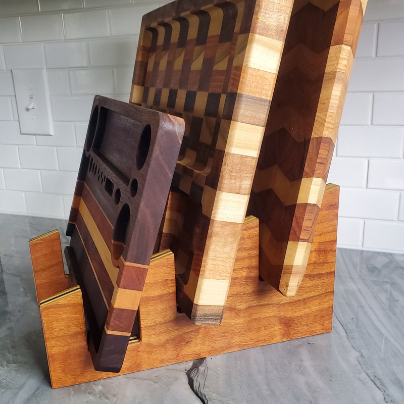 Cutting Board Stand - Etsy