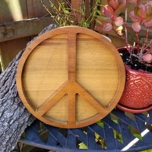 Peace Sign Tray Files; Carbide Create and SVG Files for CNC - Etsy