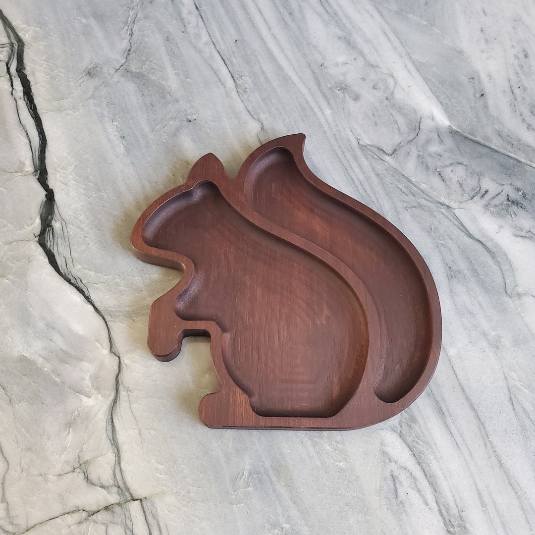 Squirrel Catchall Tray Files, SVG and Carbide Create Files for CNC - Etsy