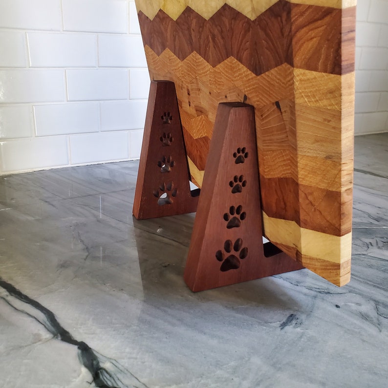 Pawprints Cutting Board Stands Files, Carbide Create and SVG Files for ...