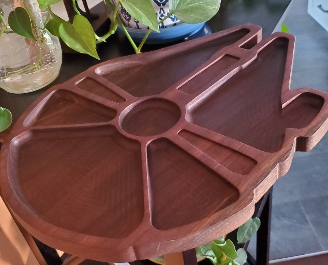 Space Ship Serving Tray CNC Files: SVG & Carbide Create (digital ...