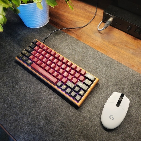 Wood Keyboard Case - Etsy