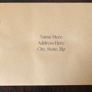 Personalized Santa Letter, Certificate, Envelope MAILED FOR YOU Santa ...