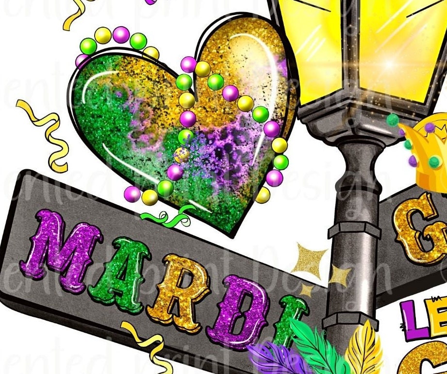 Retro Mardi Gras Png Mardi Gras Day Shirt Png Louisiana - Etsy