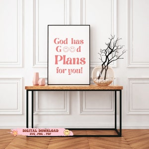 Christian SVG, God, Smiley Face SVG, God Has Good Plan, Christian Png ...