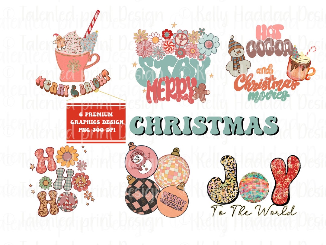 Christmas Bundle Png, Merry Christmas Png, Christmas Png, Western PNG ...