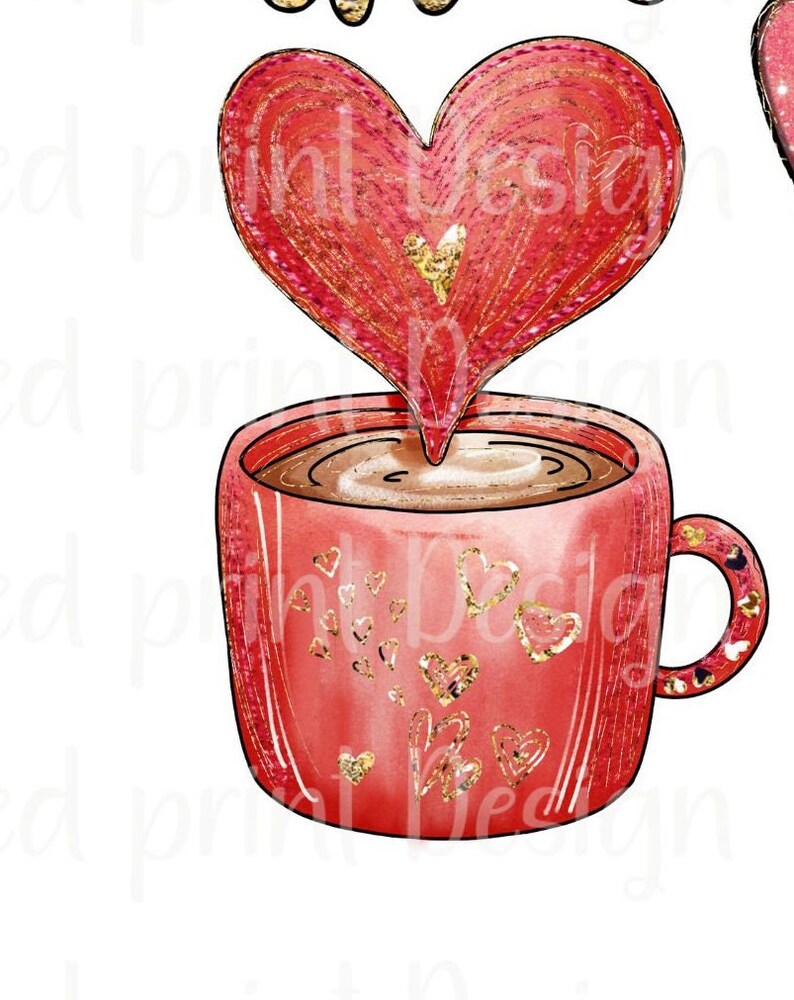 Love PNG Love in My Mug Png Valentine Png Glitter PNG PNG - Etsy