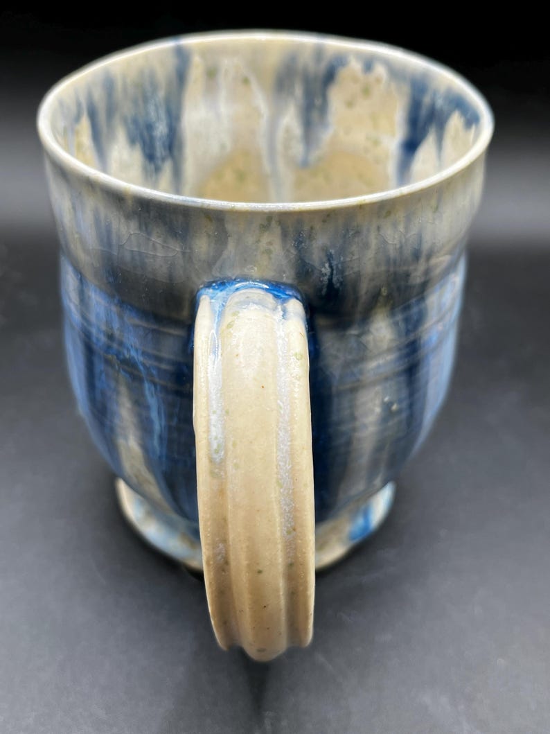 14 Ounce Handmade Stoneware Pottery Coffee Mug That is Lead Free, Food ...