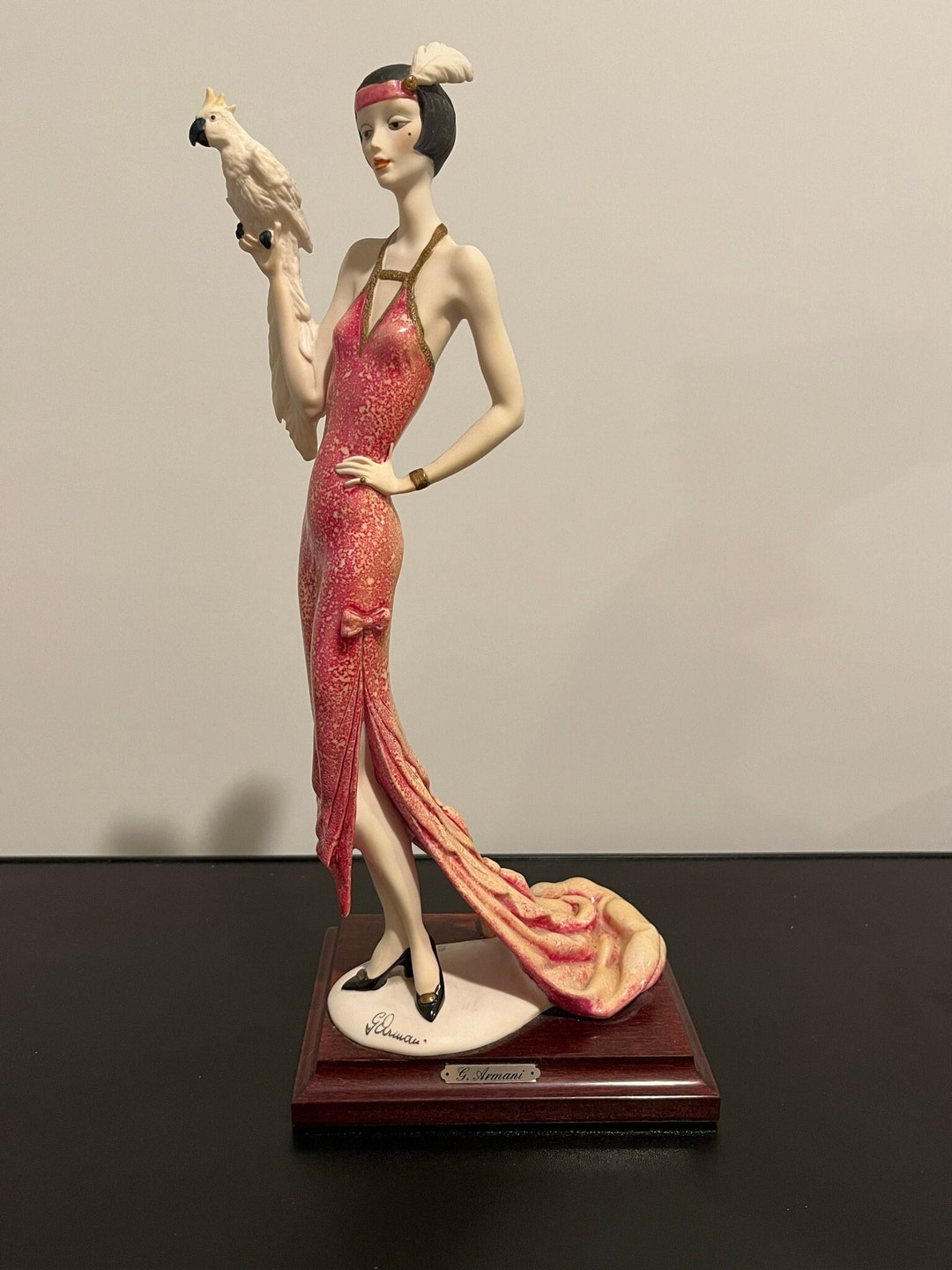 G Armani "lady With Parrot" #393C - Etsy