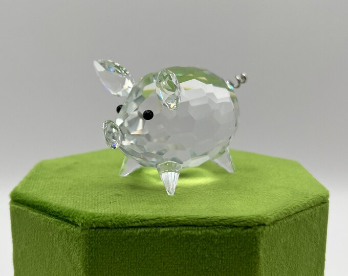 Swarovski Medium Pig #7638-50 - Etsy