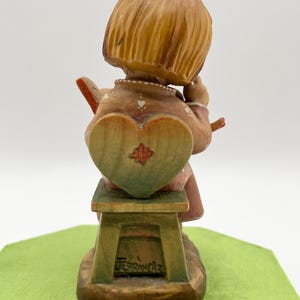 Anri Girl Singing to Bird 5.5" - Etsy