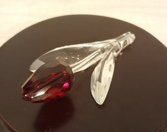 Swarovski Red Tulip - Etsy