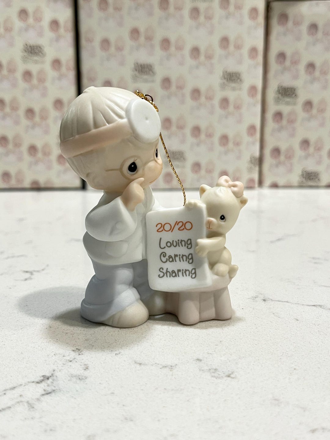 Precious Moments 20 Years and the Vision is Still the Same Ornament ...