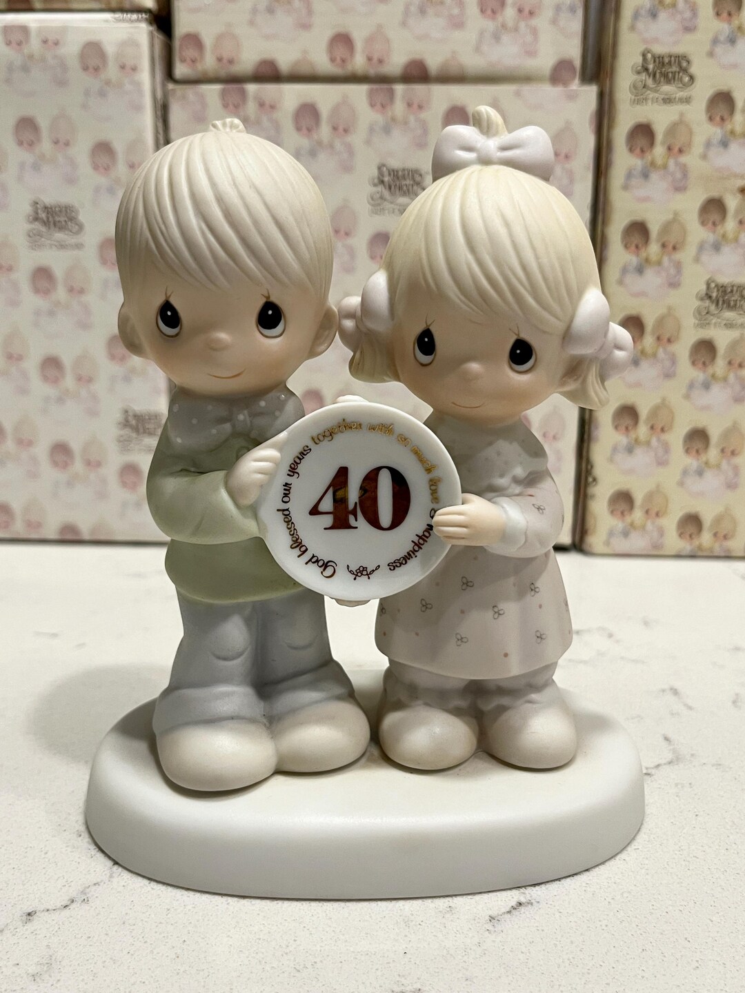 Precious Moments God Bless Our 40 Years Together With so Much Love and ...