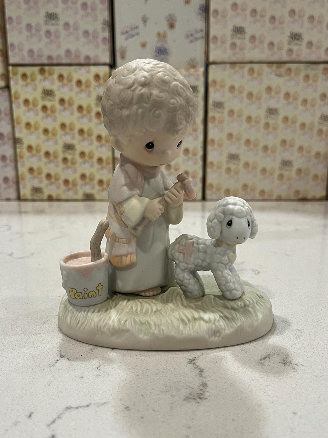 Precious Moments His Sheep Am I E7161 **limited Edition Stamp* - Etsy