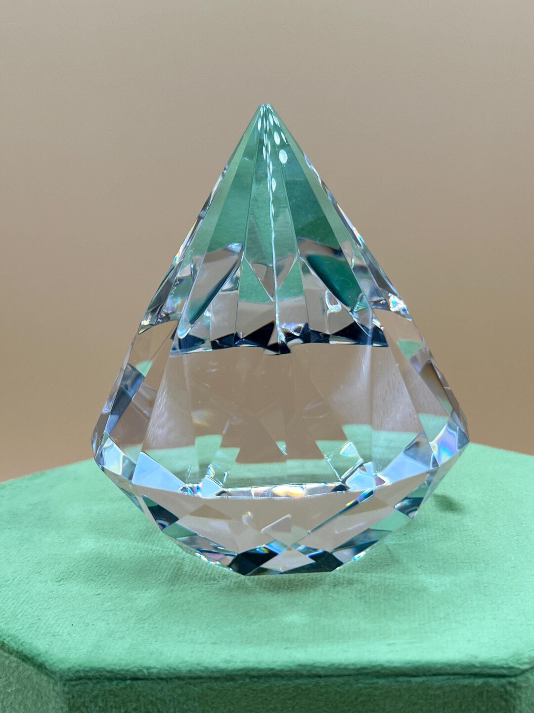 Tiffany & Co Large Diamond Shape Paperweight 4" - Etsy